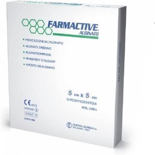 Farmac Zabban Farmactive Alginato 5x5cm 10 pezzi | Confronta prezzi ...