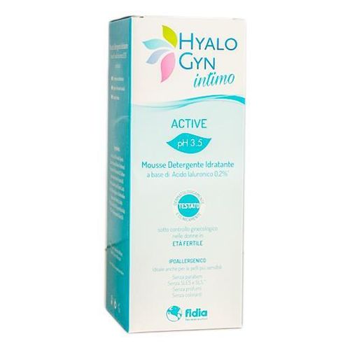 Fidia Hyalo Gyn Intimo Mousse Active Detergente PH3.5 200ml | Confronta ...