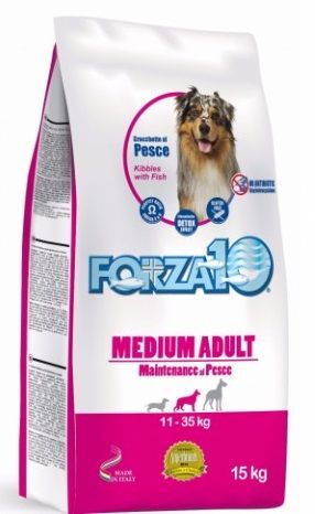 Forza10 Maintenance Medium Adult (Pesce) - secco 15Kg | Confronta prezzi | Trovaprezzi.it