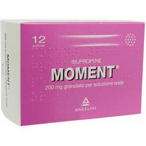 Angelini Moment 200mg 12 bustine | Confronta prezzi | Trovaprezzi.it