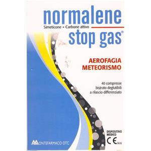 Montefarmaco Normalene Stop Gas 40compresse | Confronta prezzi ...