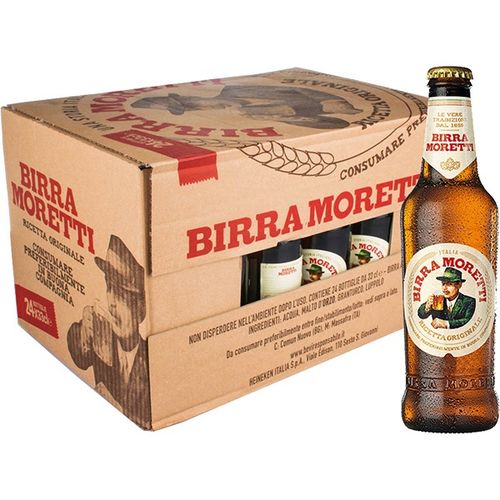 Moretti Ricetta Originale 24 x 33 cl | Confronta prezzi | Trovaprezzi.it