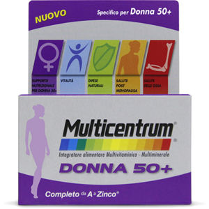 Multicentrum Donna 50+ Compresse 30 compresse | Confronta prezzi | Trovaprezzi.it