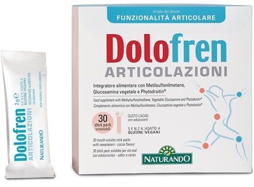 Naturando Dolofren Articolazioni Bustine 30 bustine | Confronta prezzi | Trovaprezzi.it