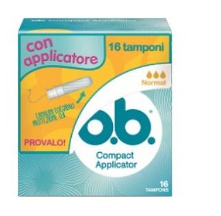 O.B. Compact Applicator Normal Assorbenti Interni 16 pezzi | Confronta ...