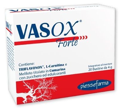 Piessefarma Vasox Forte Bustine 20 bustine | Confronta prezzi | Trovaprezzi.it