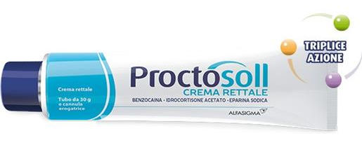 Alfasigma Proctosoll crema rettale 30g | Confronta prezzi | Trovaprezzi.it