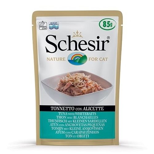 Schesir Adult Gatto (Tonnetto con Alicette) - umido Bustina 85g | Confronta prezzi | Trovaprezzi.it