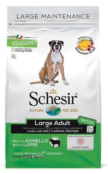 Schesir Adult Large Cane (Agnello) - secco 3Kg | Confronta prezzi | Trovaprezzi.it