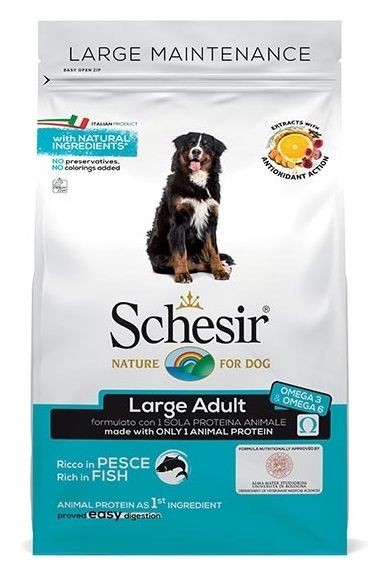 Schesir Dry Line Large Dog Mantenimento (Pesce) 3Kg - secco | Confronta prezzi | Trovaprezzi.it