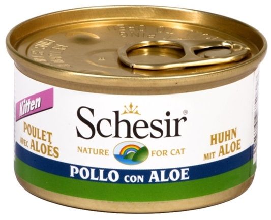 Schesir Kitten (Pollo con Aloe) - umido 85g | Confronta prezzi | Trovaprezzi.it