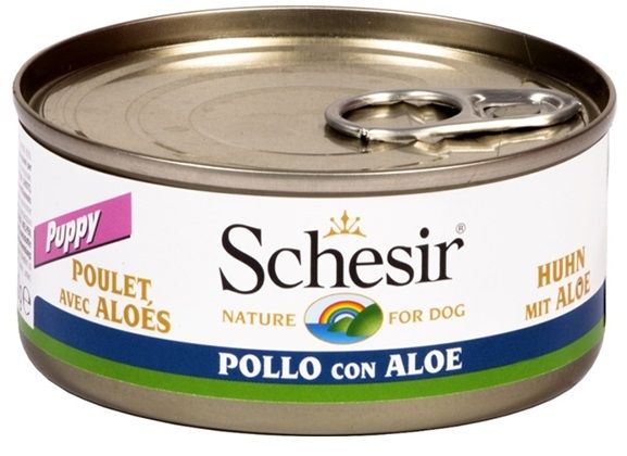 Schesir Puppy Filetti di Pollo con Aloe - umido | Confronta prezzi | Trovaprezzi.it