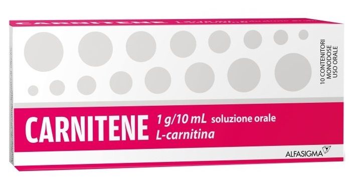 Alfasigma Carnitene 1g/10ml 10 flaconi monodose | Confronta prezzi ...